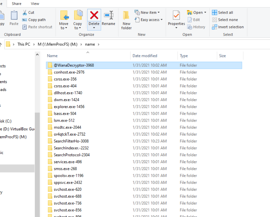 MemProcFS (Part 1) | Scavengers' Repo